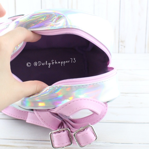 Disney | Accessories | Lilo Stitch Holographic Mini Backpack | Poshmark